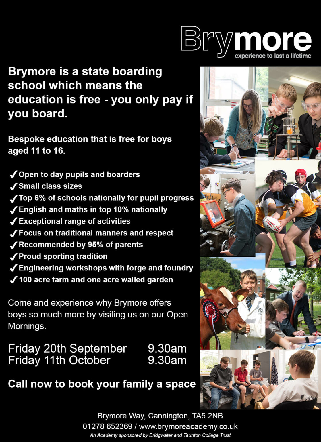Open Mornings - Brymore Academy